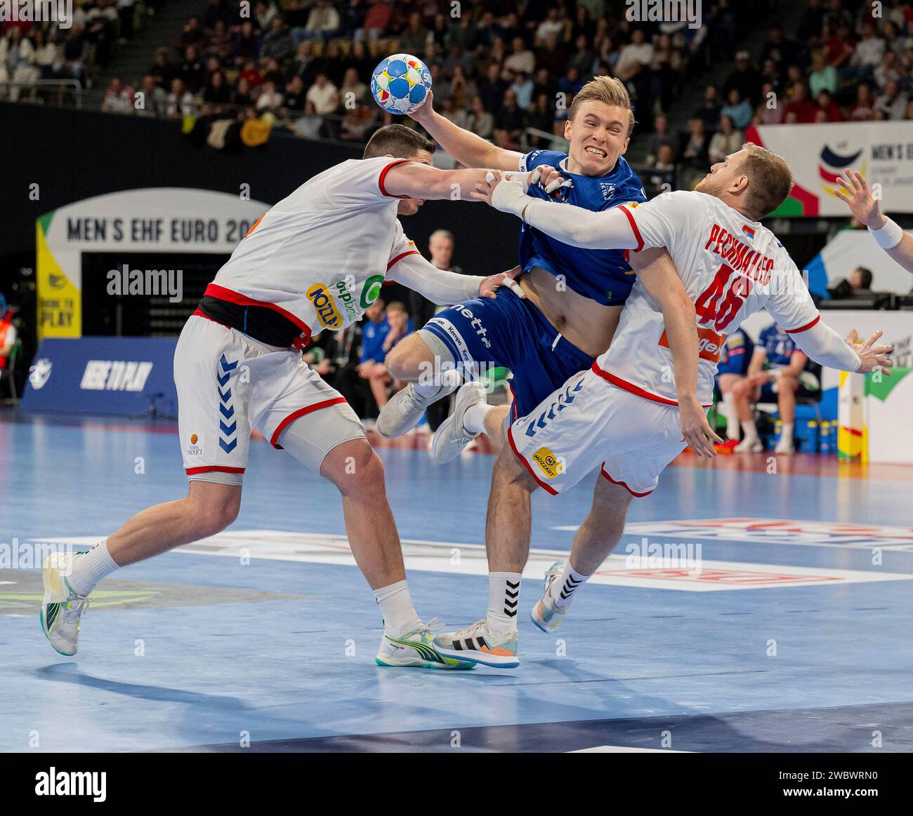 Muenchen, Deutschland. 12th Jan, 2024. Mijajlo Marsenic (Serbien/Serbia ...