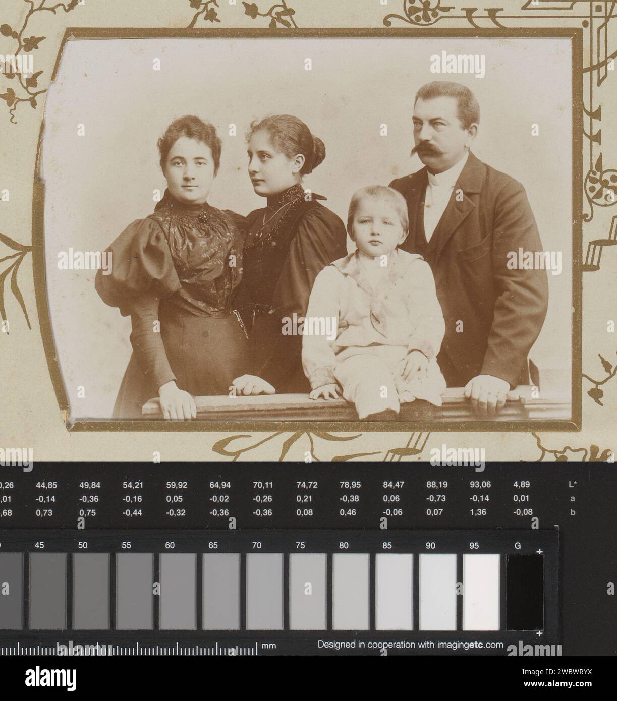 Family portrait, Max Kretzschmer, 1860 - 1900 photograph. cabinet ...