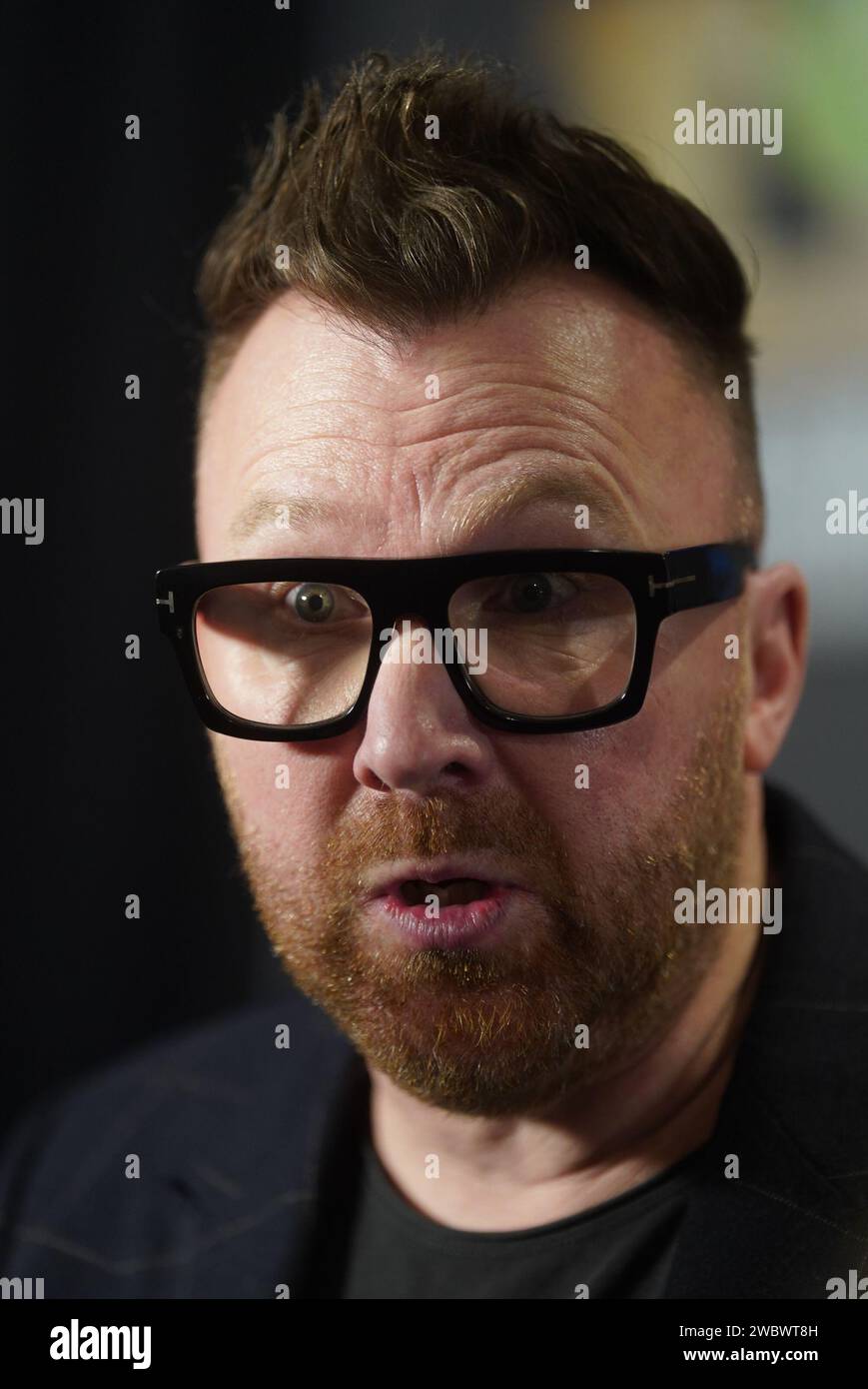 Jason Byrne attends the premiere of LOL: Last One Laughing Ireland, at ...