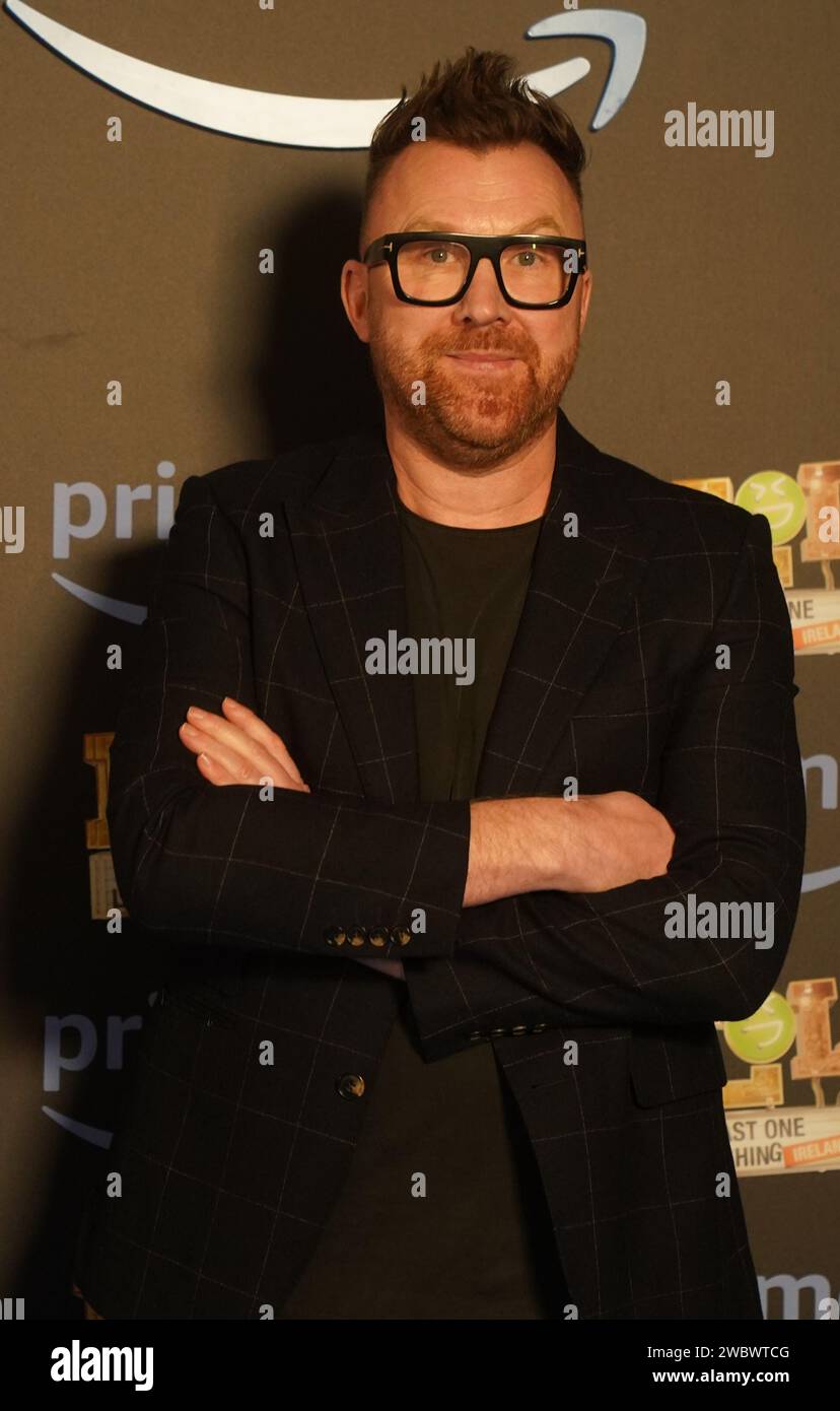 Jason Byrne attends the premiere of LOL: Last One Laughing Ireland, at ...
