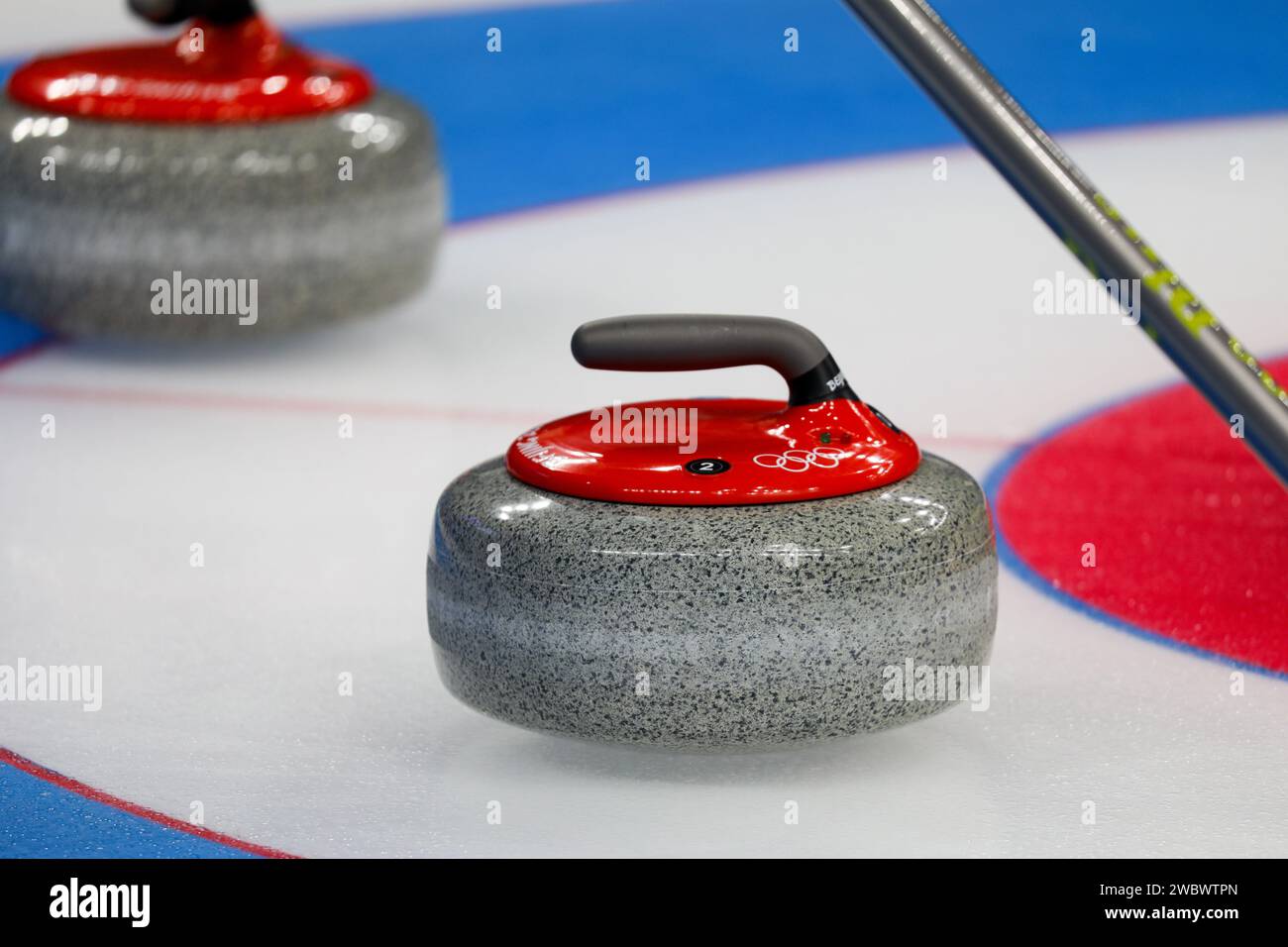 FEB 5, 2022 - Beijing, China: Fan Suyuan and Ling Zhi of Team China ...