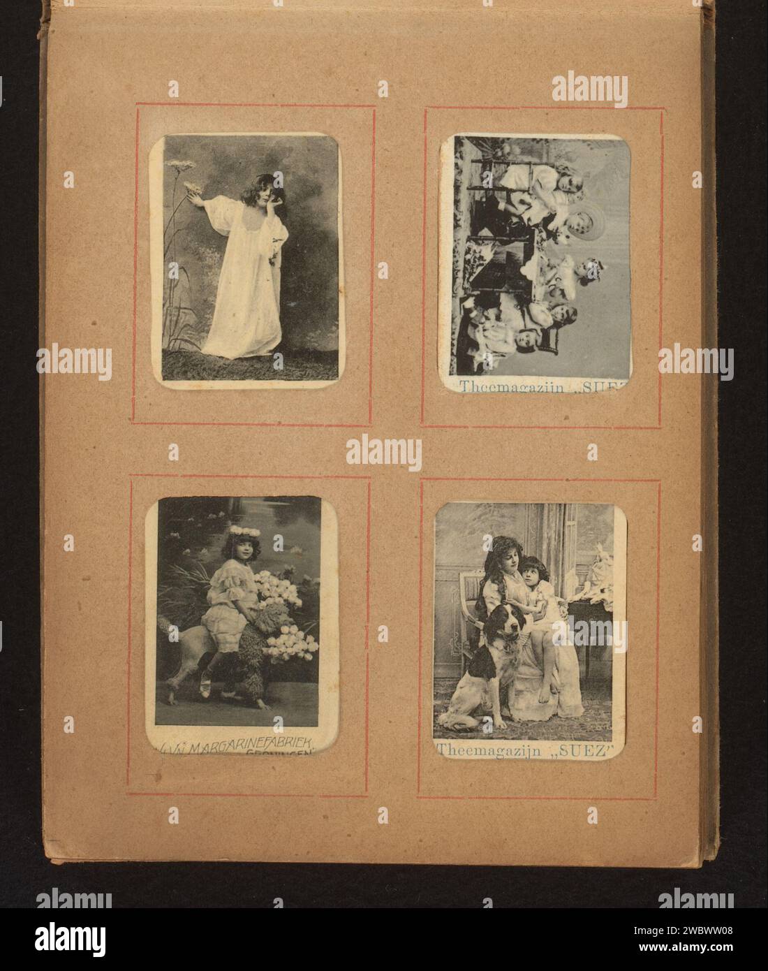 Children's portraits, Anonymous, 1880 - 1920 photomechanical print Four ...