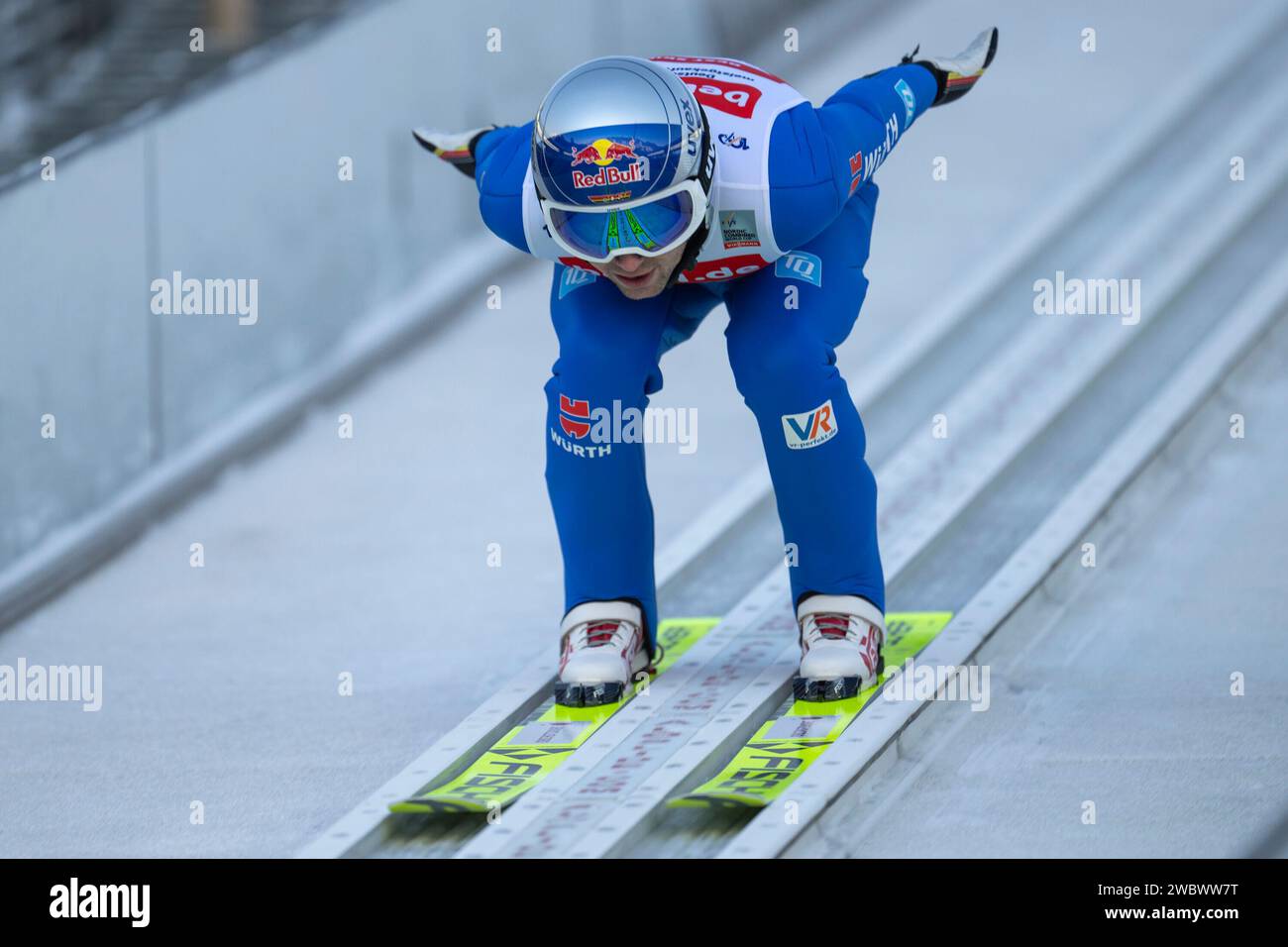 Geiger Vinzenz of Germany competes during the Men?s Ski Jumping HS ...