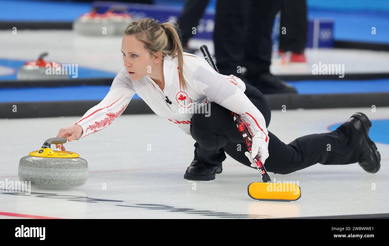 FEB 5, 2022 - Beijing, China: Almida de Val and Oskar Eriksson of Team ...