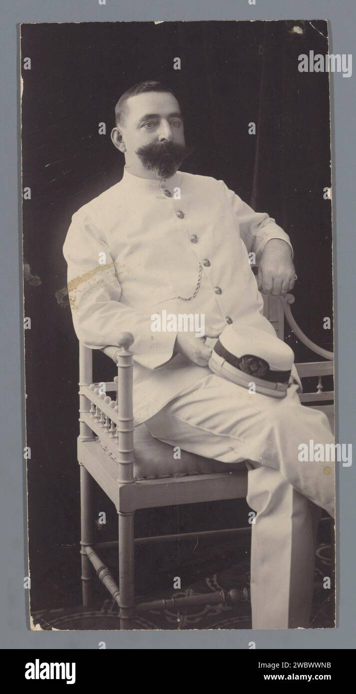 Portrait of an unknown man in uniform, anonymous, c. 1890 - c. 1900 ...