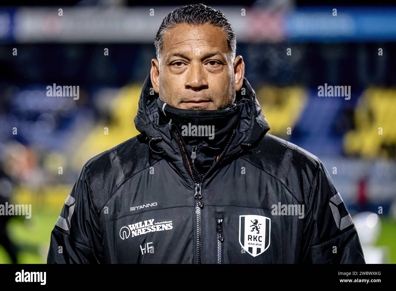 WAALWIJK, Netherlands. 12th Jan, 2024. SPO, Mandemakers Stadium, Dutch ...