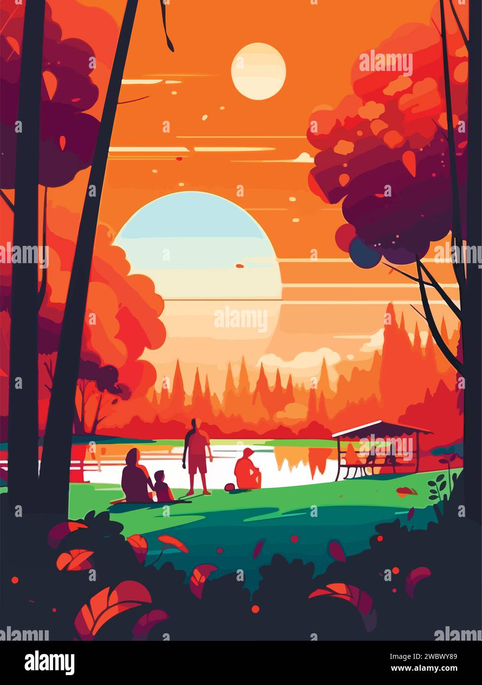 Vintage wife and daughter Stock Vector Images - Alamy