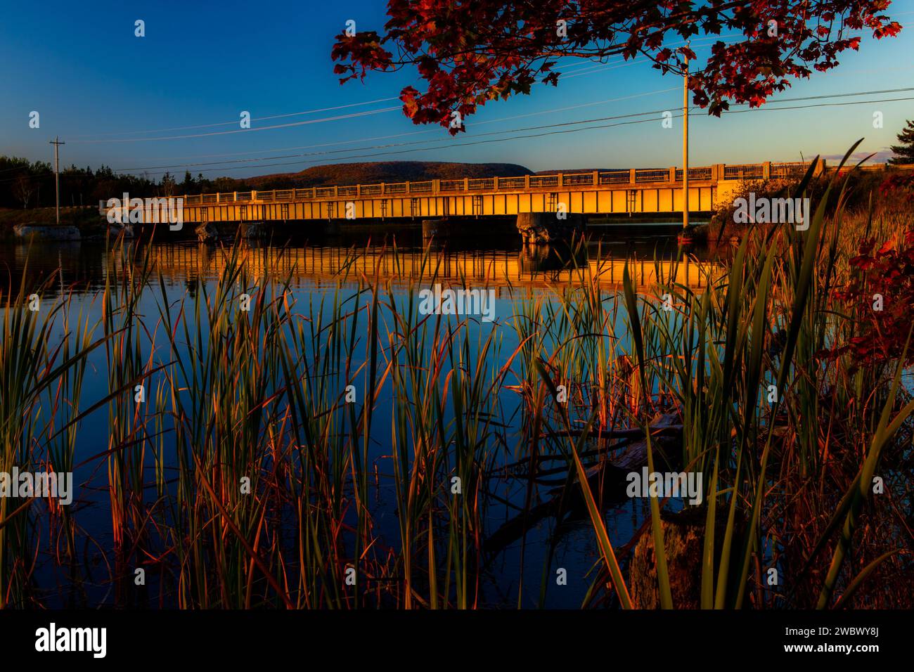 A Bridge Not Far Stock Photo - Alamy