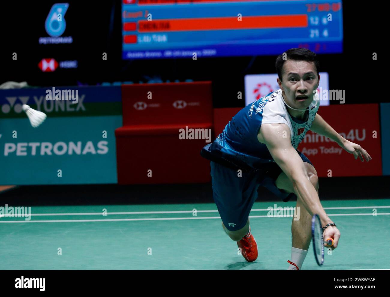 Kuala Lumpur, Malaysia. 12th Jan, 2024. Ng Ka Long Angus of Hong Kong ...