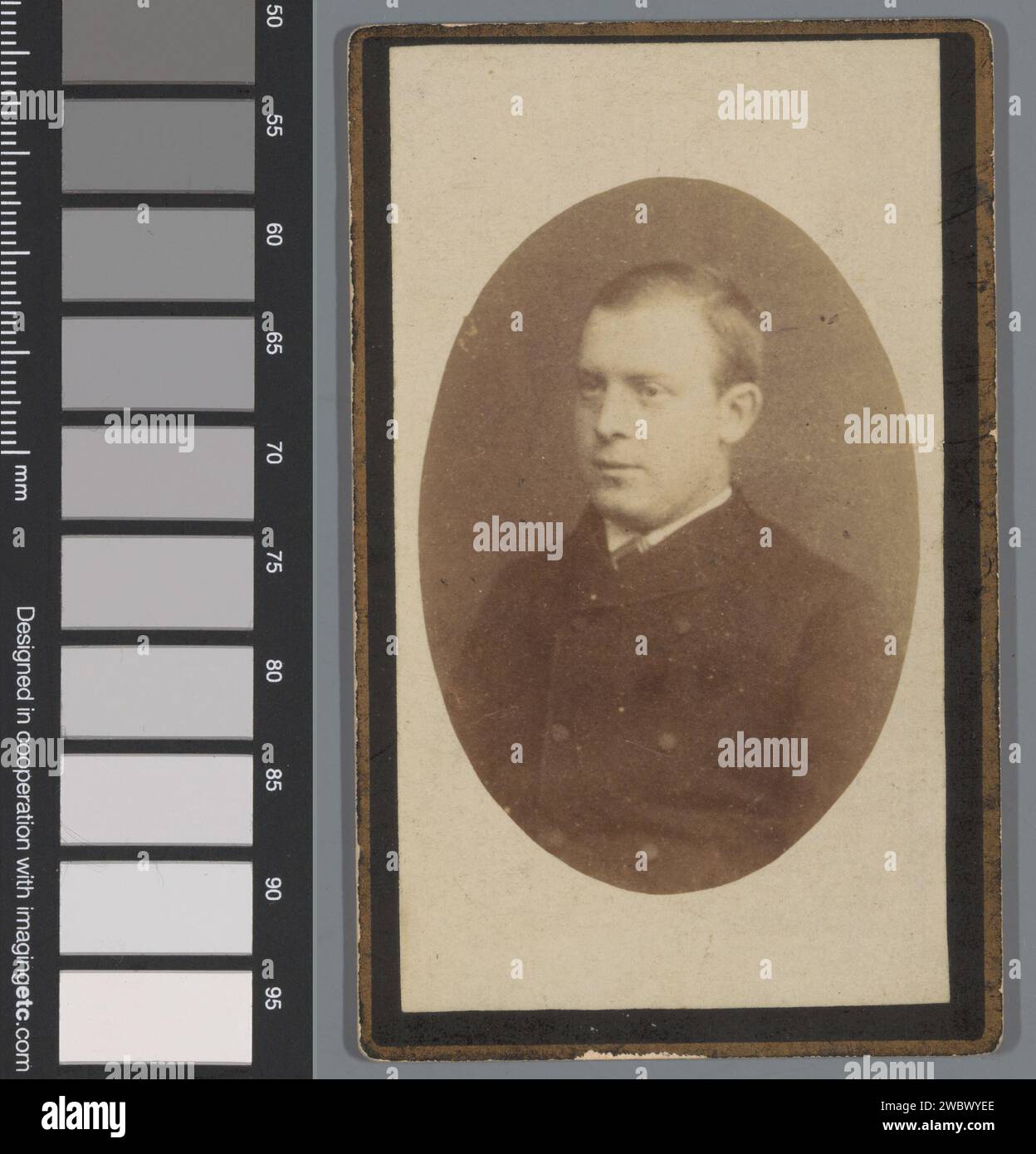 Portrait of an unknown man, Anonymous, 1855 - 1885 Photograph. visit ...