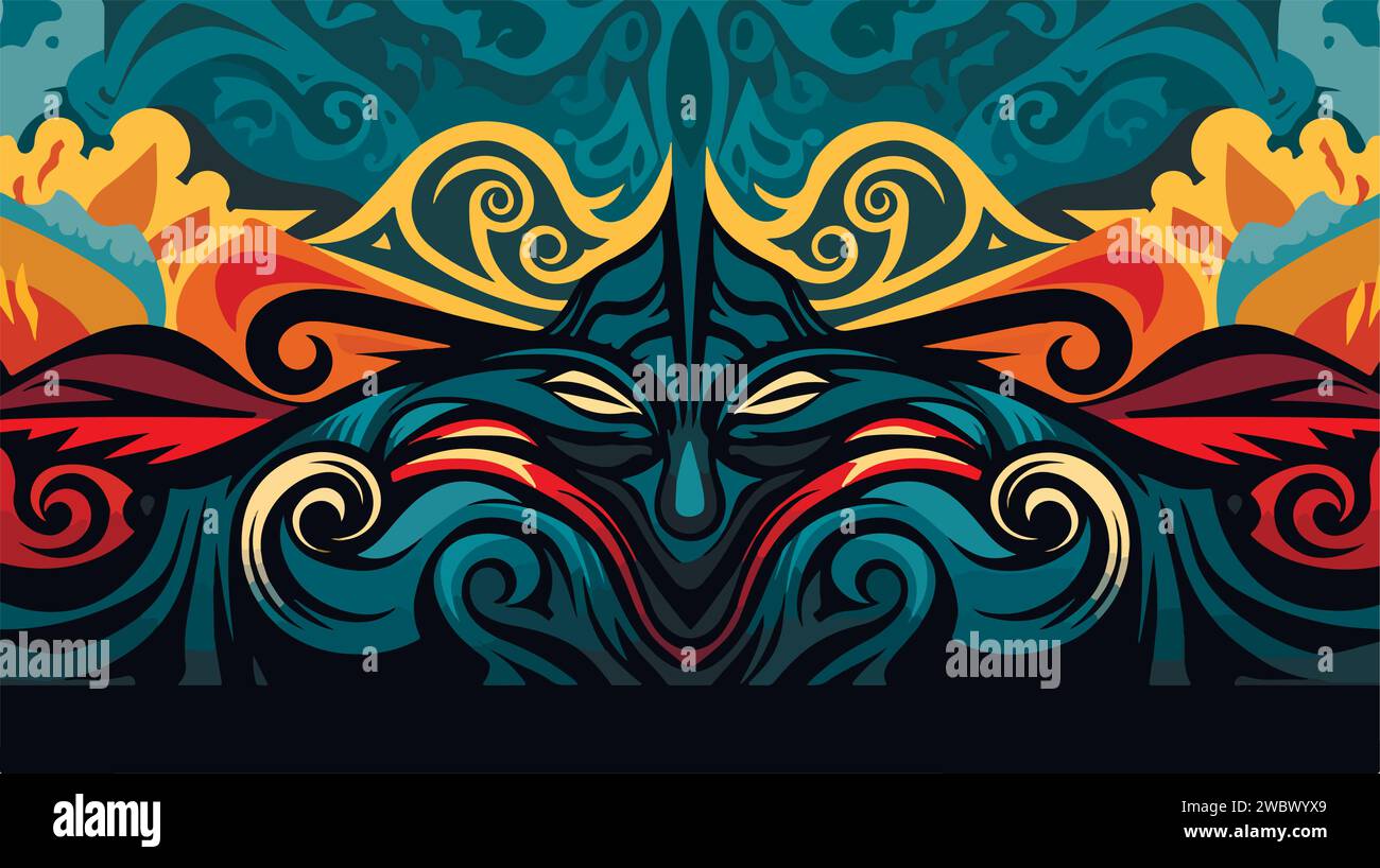 Viking illustration patterns Stock Vector Images - Alamy