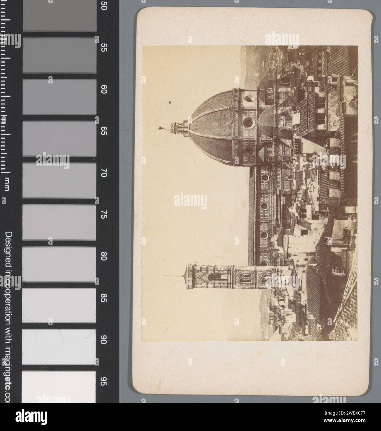 Dom van Florence, anonymous, 1855 - 1885 Photograph. visit card ...