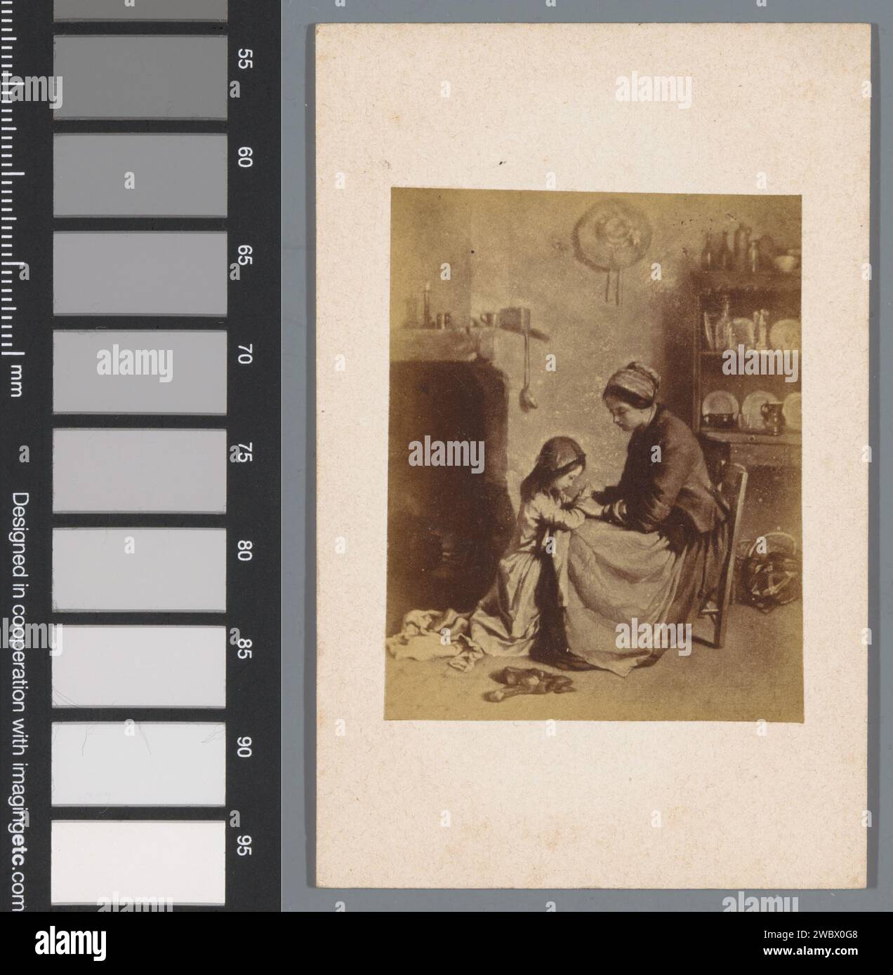Photo production from a painting to the poem evening part by J.J.L. Ten ...