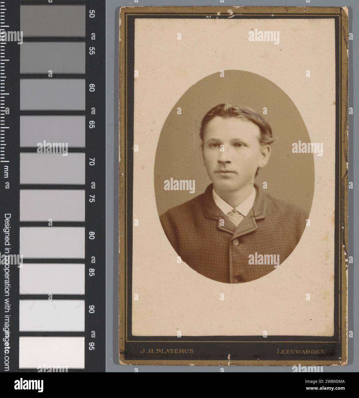 Portrait of Gerrit Reitsma, Idanus Hendrikus Slaterus, 1873 - 1892 ...