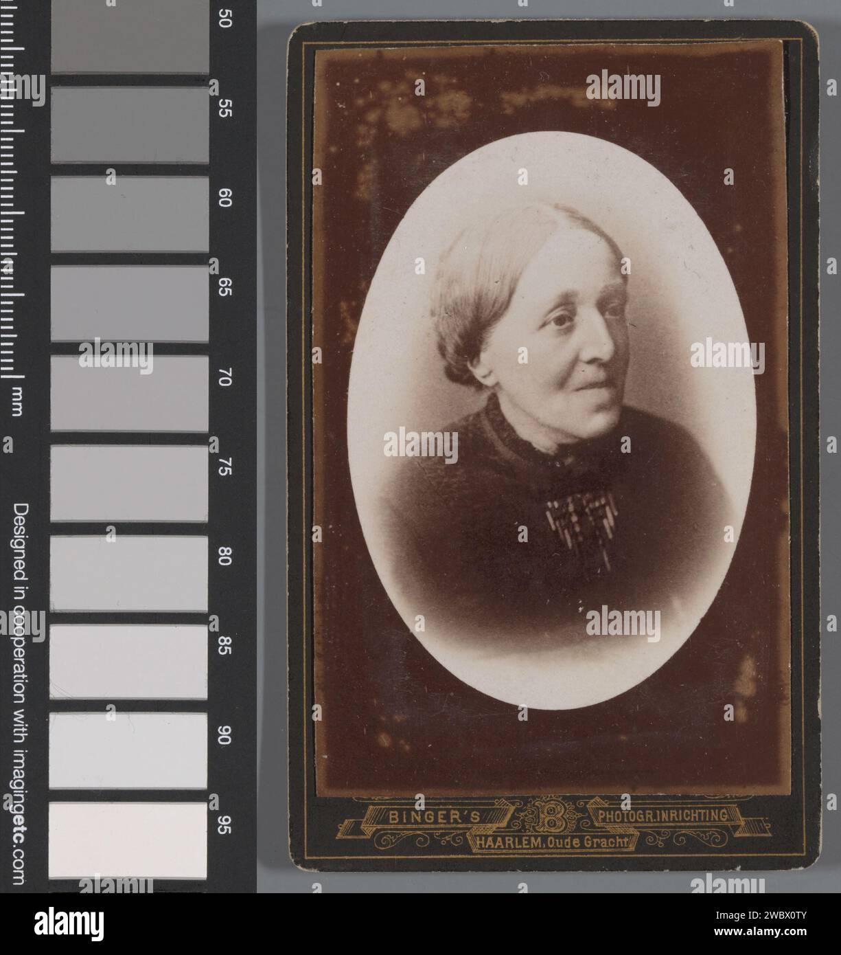 Portrait of an unknown old woman, Charles Binger, 1878 - 1887 ...