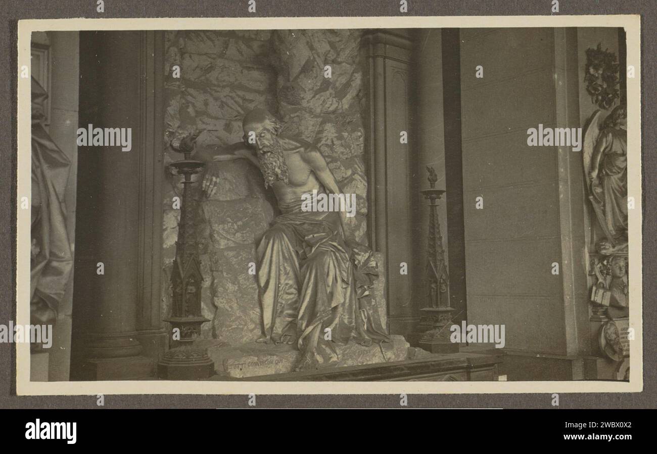 Image of a grieving man with a beard, Anonymous, 1920 - 1930 photograph ...