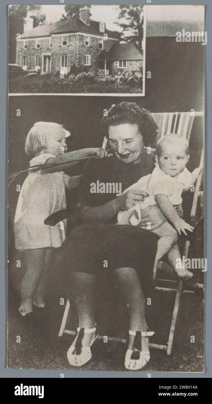 Princess Juliana and Princesses Beatrix and Irene in Rockcliffe, Canada ...