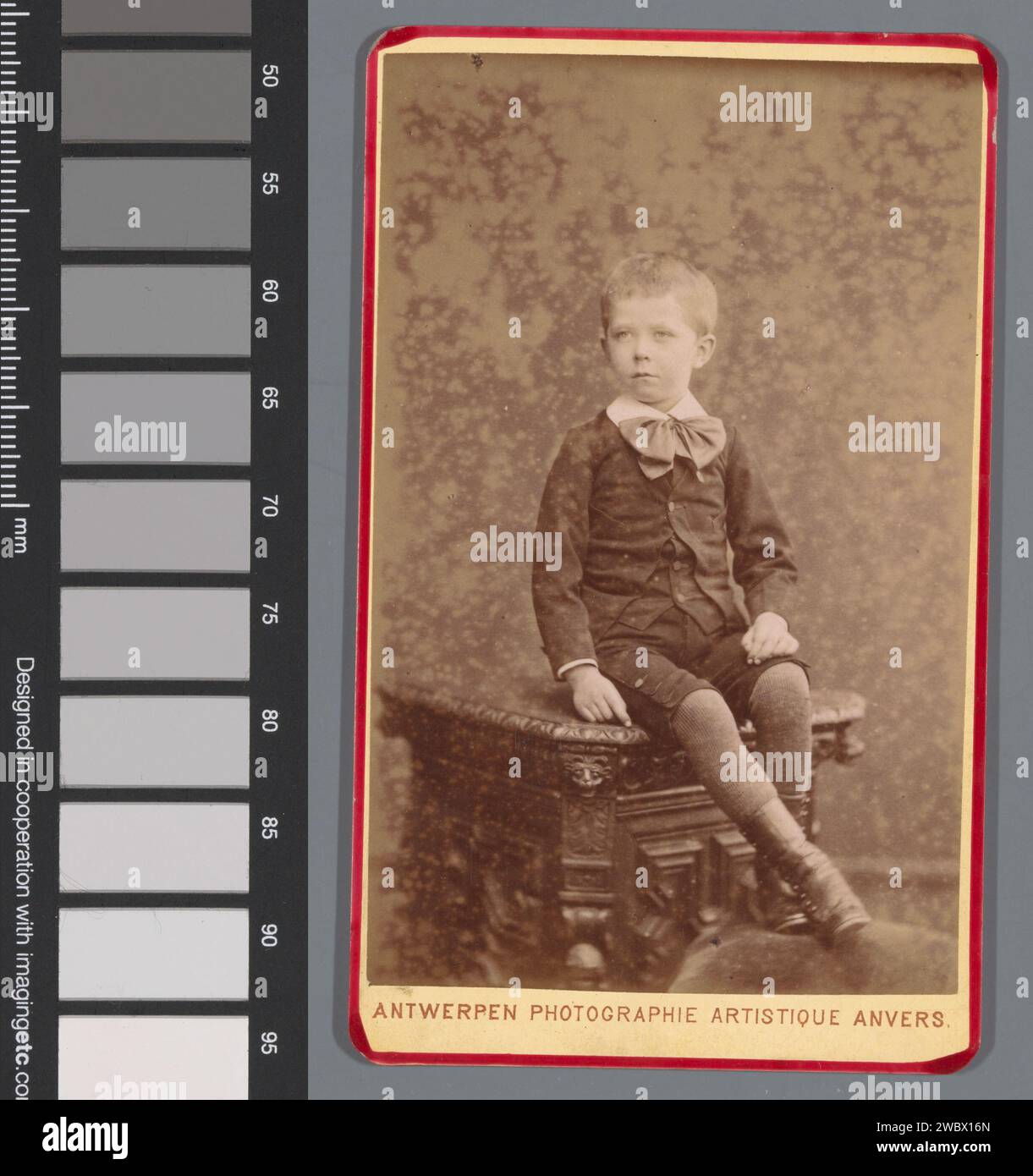 Portrait of an unknown boy, Photographie Artistique, 1872 - 1885 ...