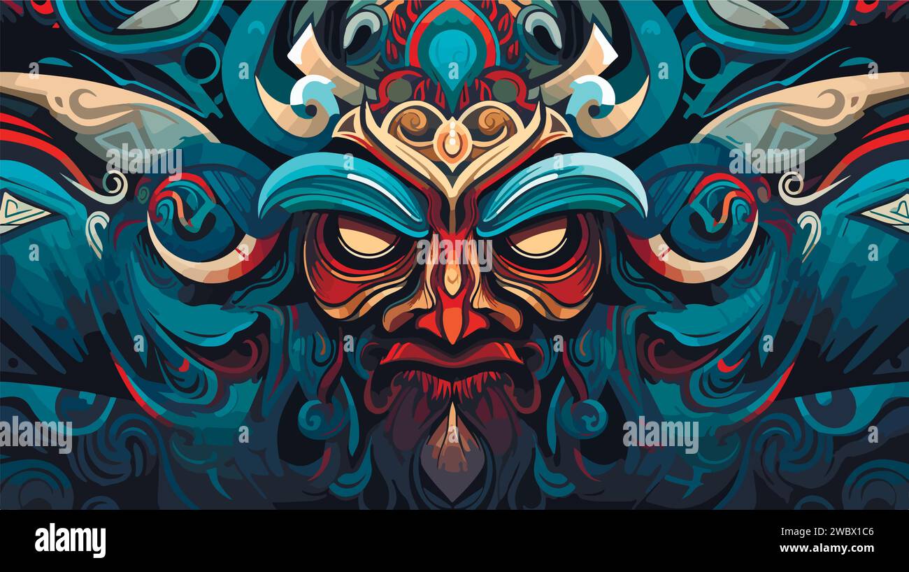 Viking illustration patterns Stock Vector Images - Alamy