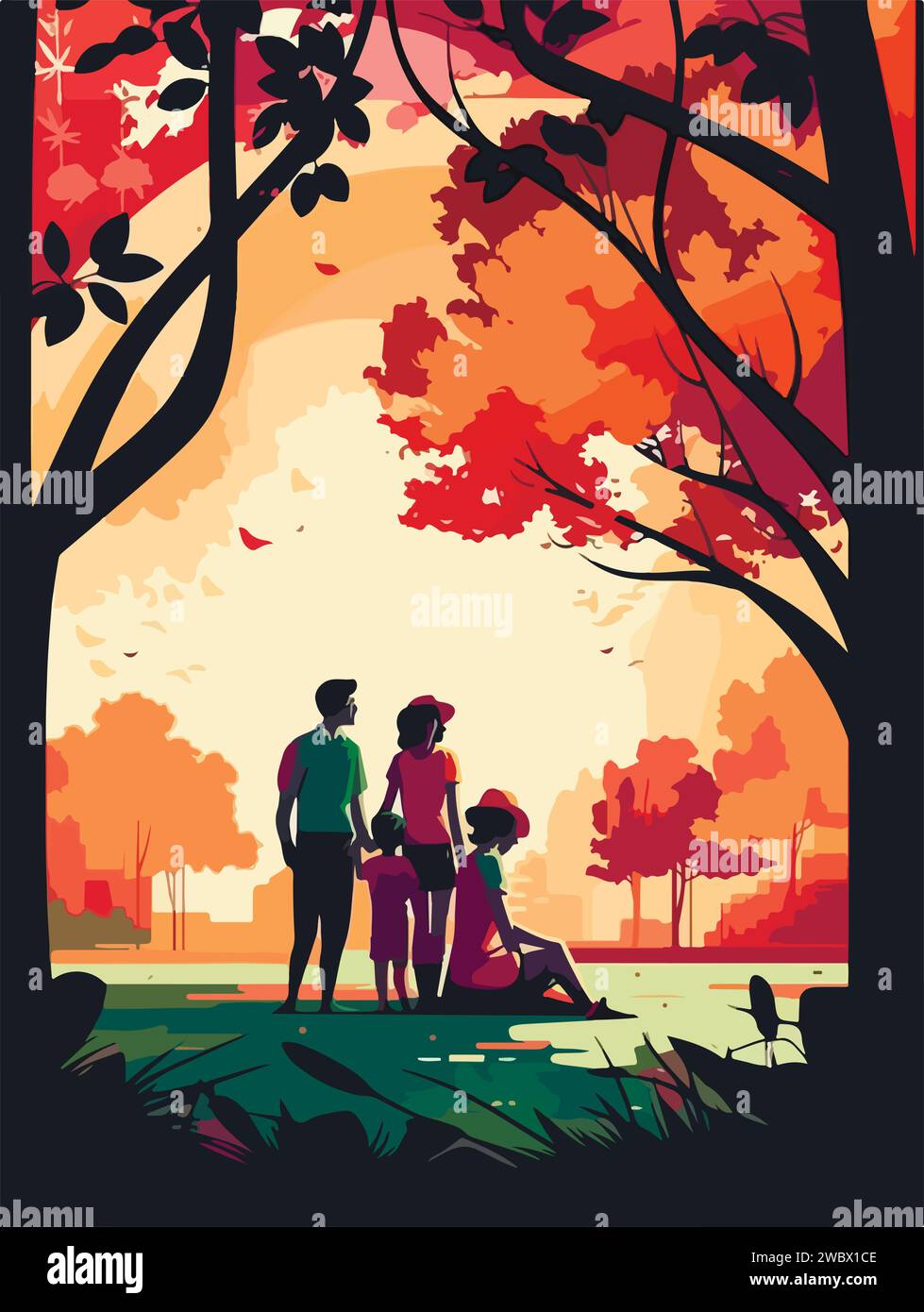 Vintage wife and daughter Stock Vector Images - Alamy