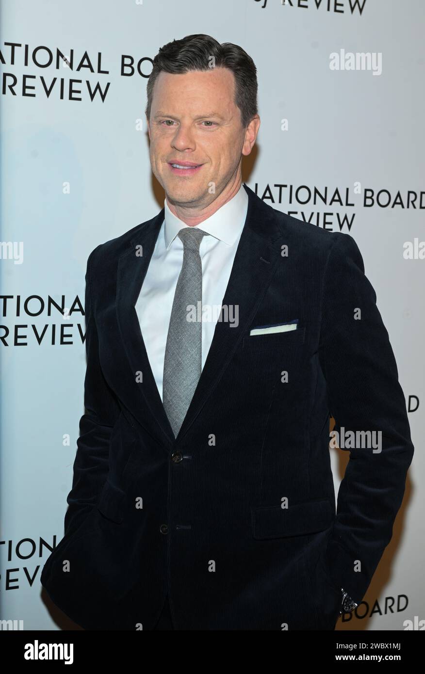 New York, USA. 12th Jan, 2024. Willie Geist attends the 2024 National ...