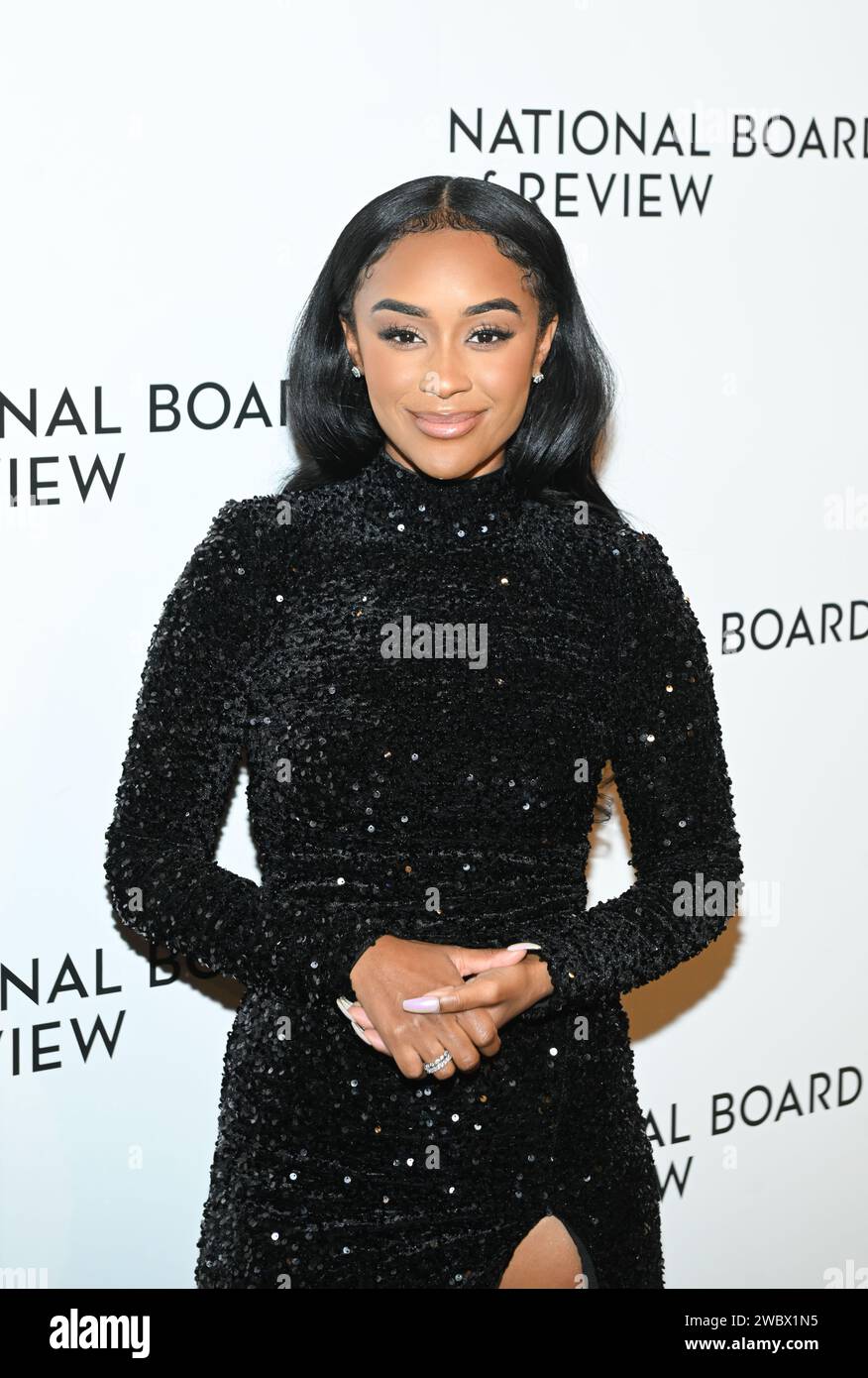 New York, USA. 12th Jan, 2024. A.V. Rockwell attends the 2024 National ...