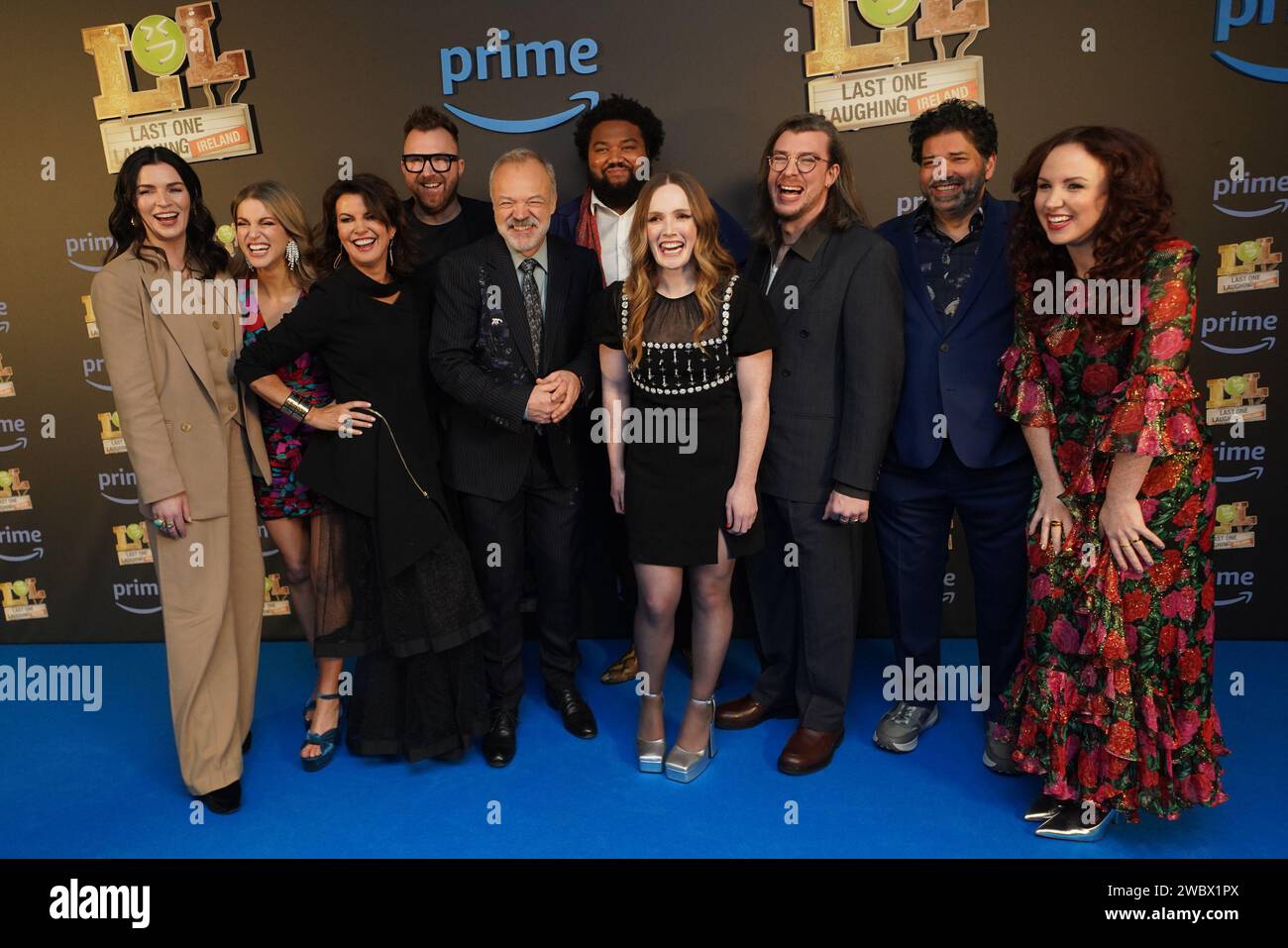 (left to right) Aisling Bea, Amy Huberman, Deirdre O'Kane, Jason Byrne ...