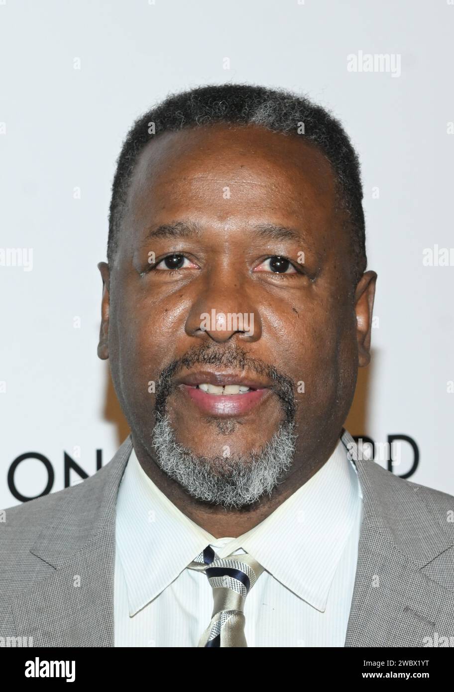 New York, USA. 12th Jan, 2024. Wendell Pierce attends the 2024 National ...