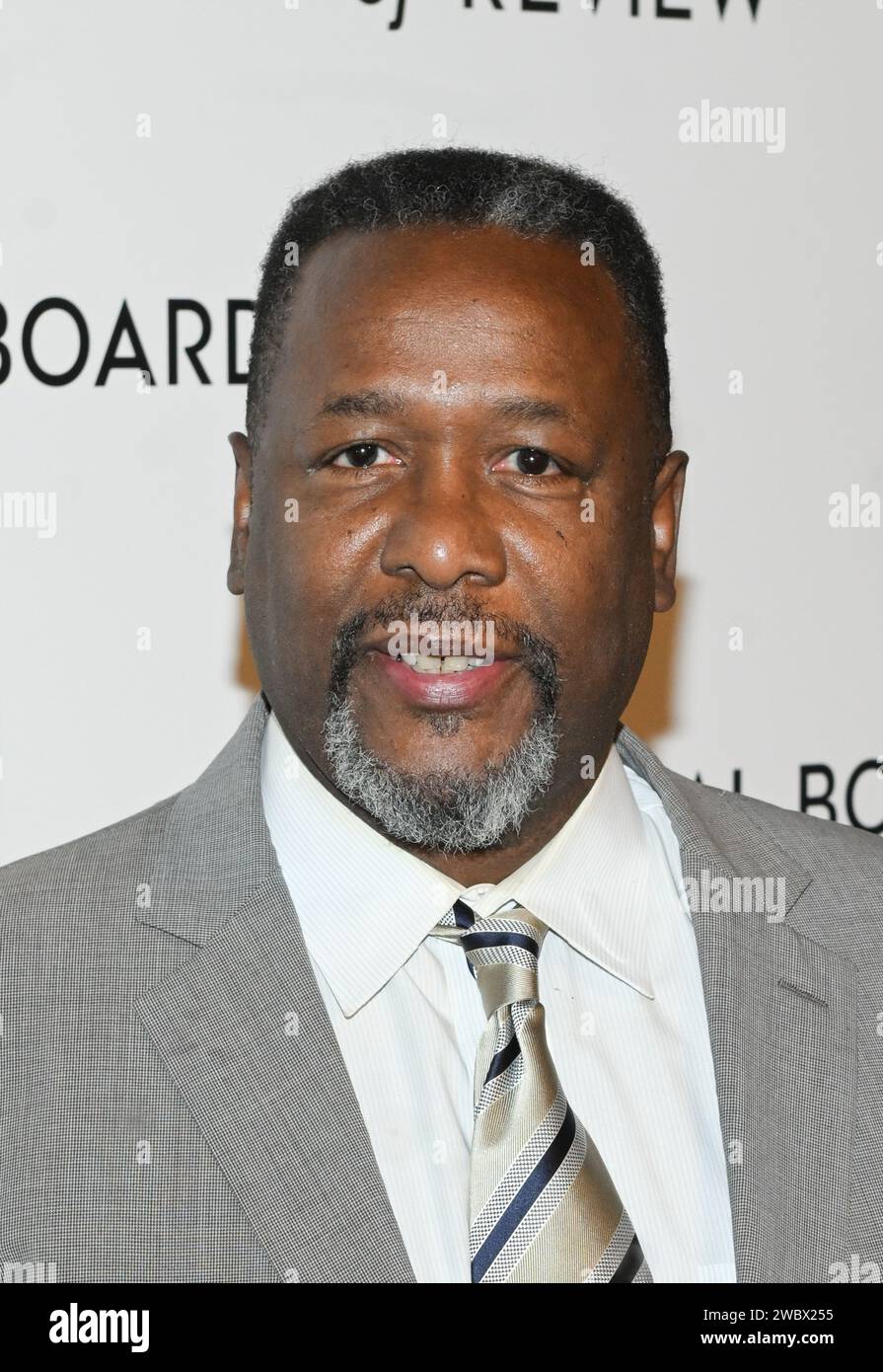 New York, USA. 12th Jan, 2024. Wendell Pierce attends the 2024 National ...