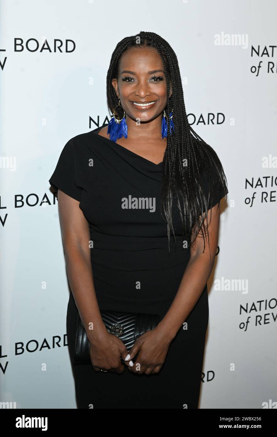 New York, USA. 12th Jan, 2024. Erica Woods attends the 2024 National ...