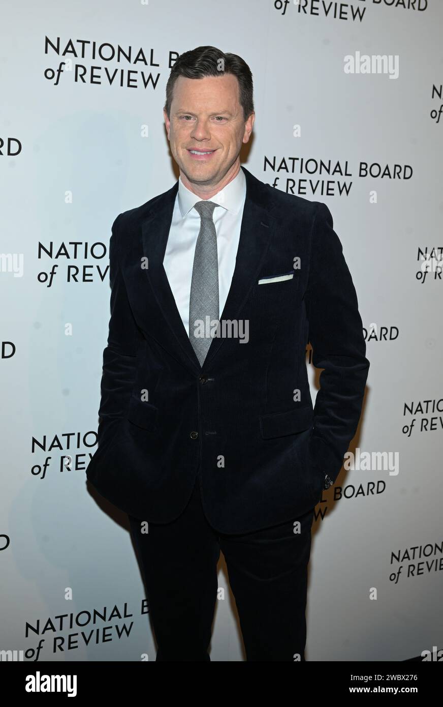 New York, USA. 12th Jan, 2024. Willie Geist attends the 2024 National ...