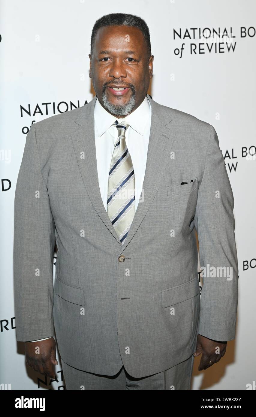 New York, USA. 12th Jan, 2024. Wendell Pierce attends the 2024 National ...
