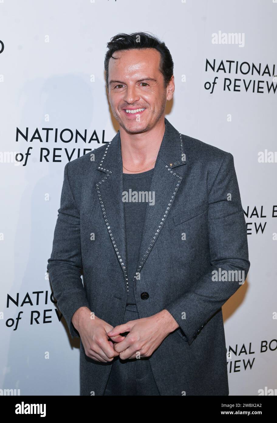 New York, USA. 12th Jan, 2024. Andrew Scott attends the 2024 National ...