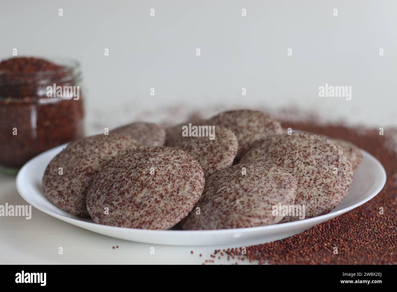 Ragi Idli. A nutritious South Indian staple made with fermented batter ...