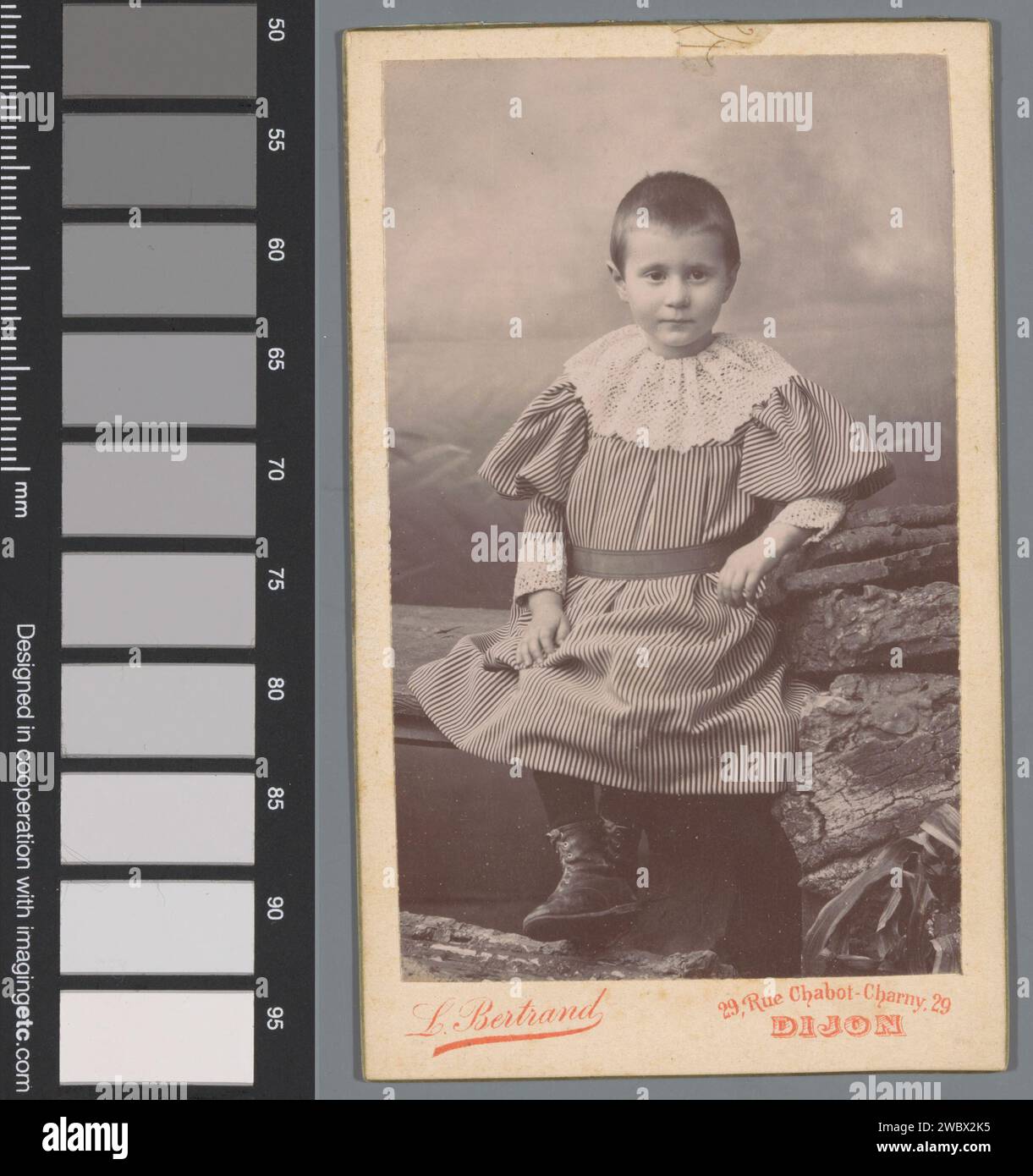 Portrait of an unknown child, Lucien Léon Bertrand, 1890 - 1906 ...