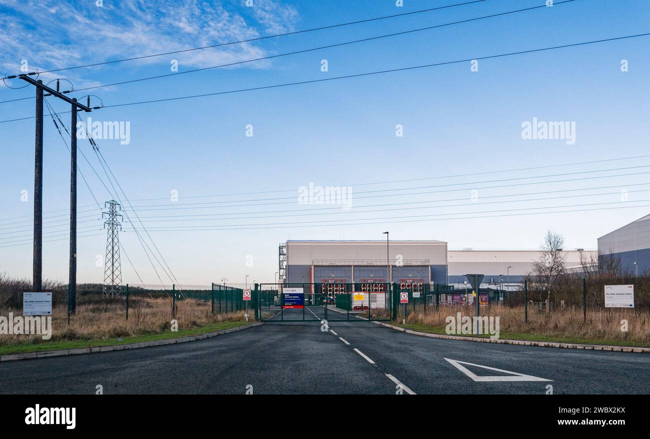 Nsl hv dc converter station hi-res stock photography and images - Alamy