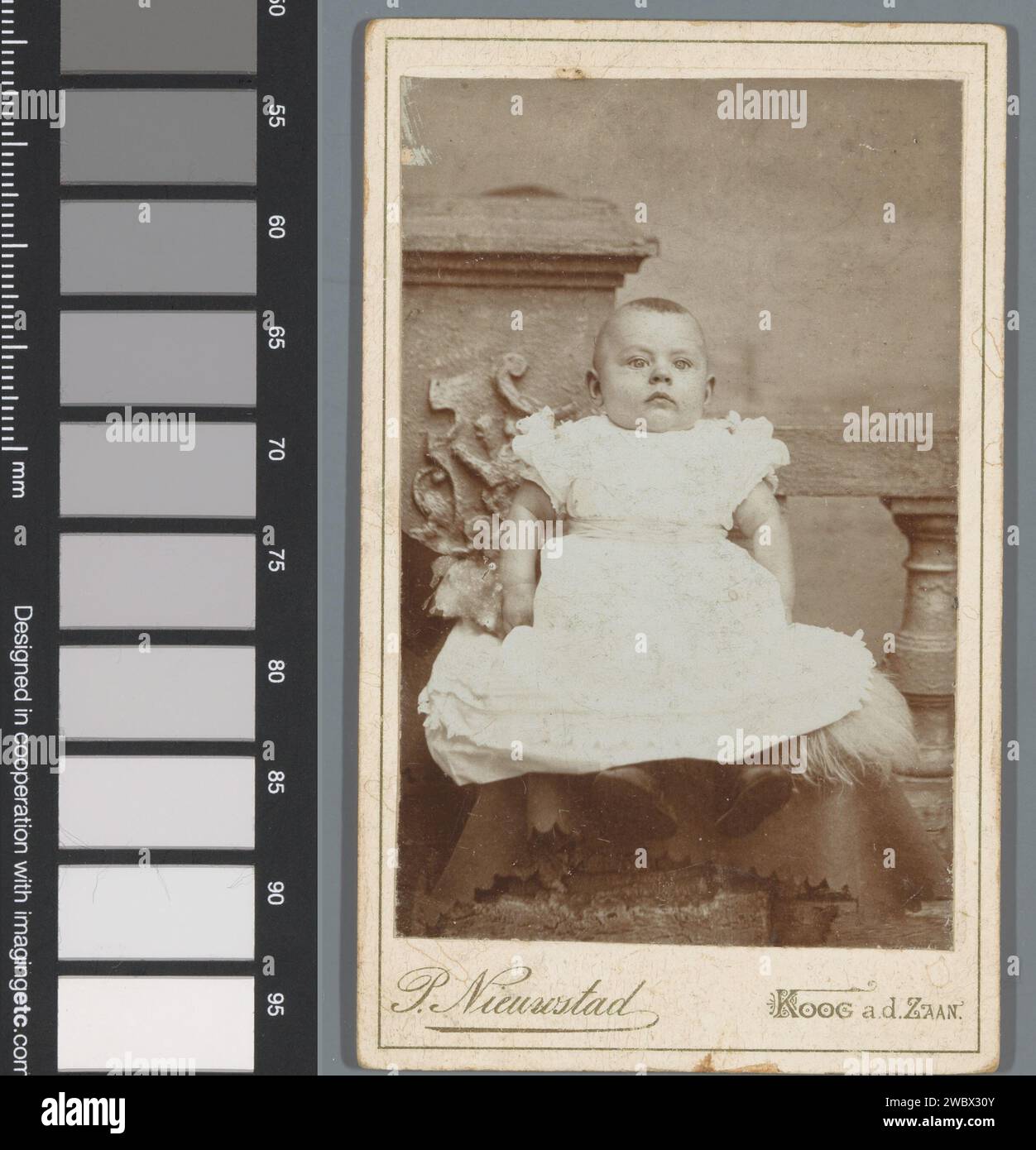 Portrait of an unknown baby, Pieter Jan Nieuwstad, 1892 - 1903 ...