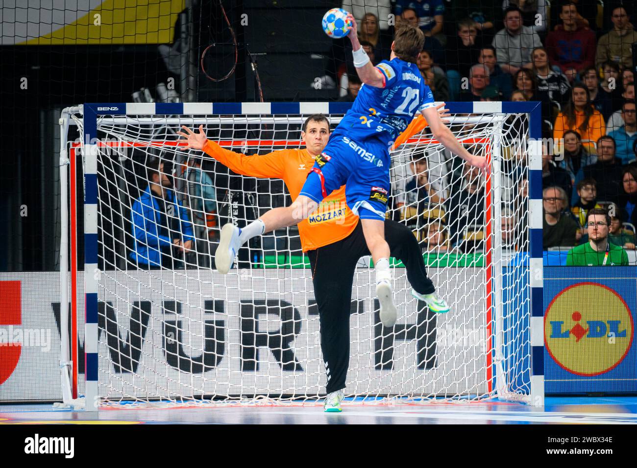 Munich, Germany. 12th Jan, 2024. Handball: European Championship ...
