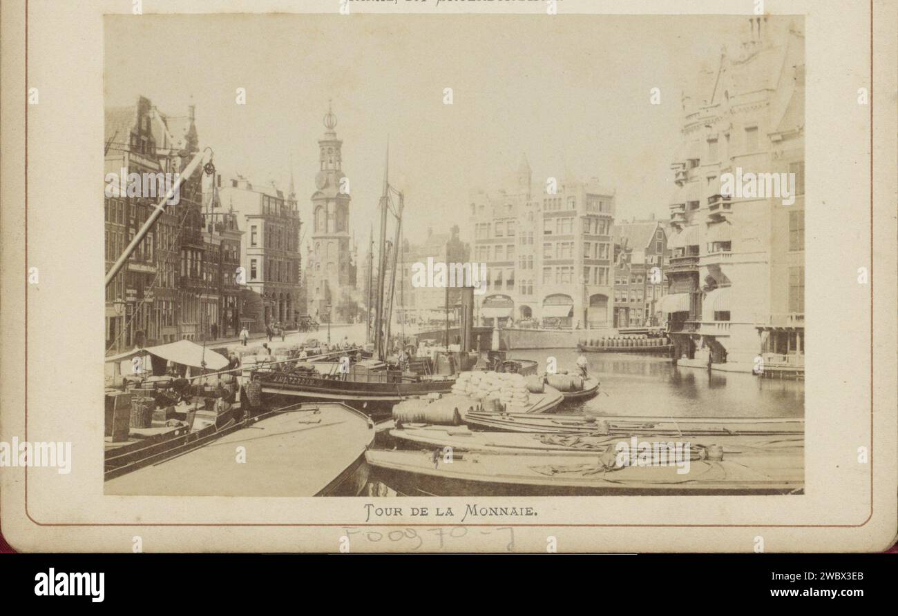 Inside Amstel seen to Sophiaplein (Muntplein) in Amsterdam with the ...