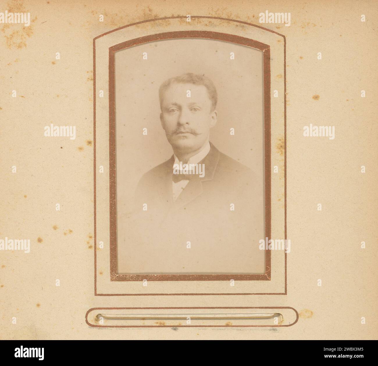 Portrait of a man with mustache, Anonymous, 1860 - 1900 Photograph ...