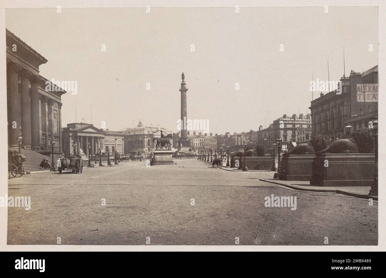 Lime Street in Liverpool, anonymous, 1878 - 1890 photograph Unpaved ...