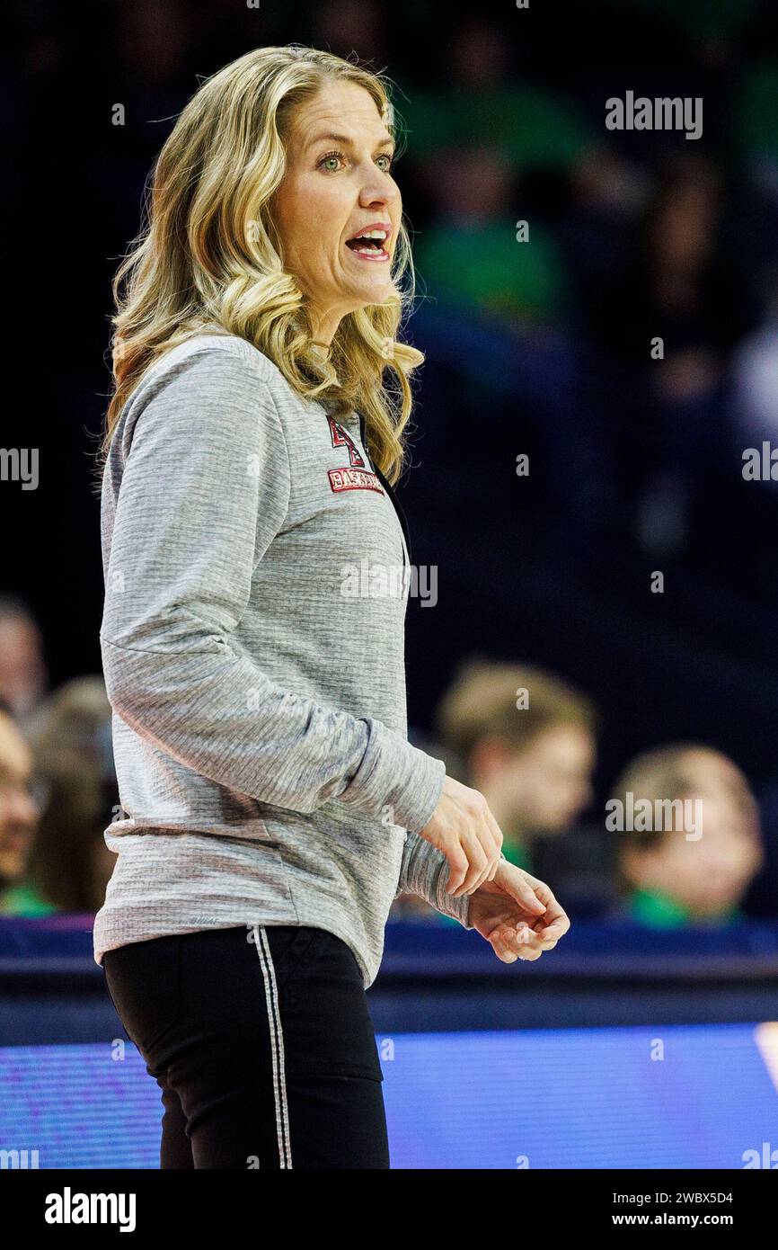 South Bend, Indiana, USA. 11th Jan, 2024. Boston College head coach ...