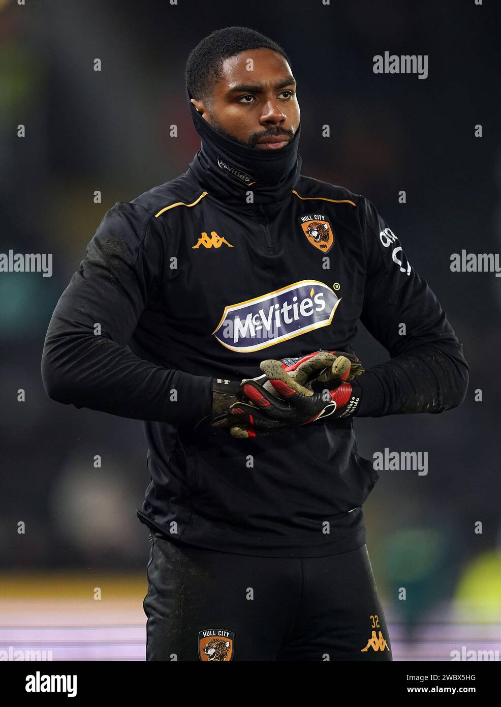 Hull City goalkeeper Thimothee Lo-Tutala during the Sky Bet ...