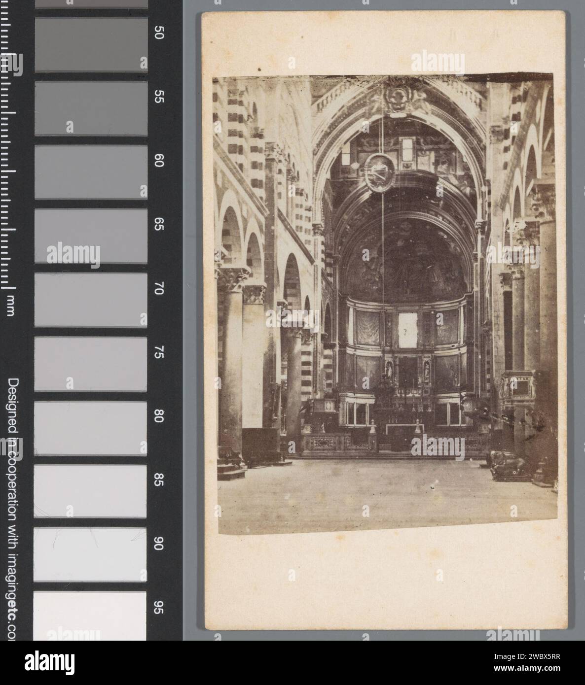 Interior of the Dom of Pisa, Anonymous, 1855 - 1885 Photograph. visit ...