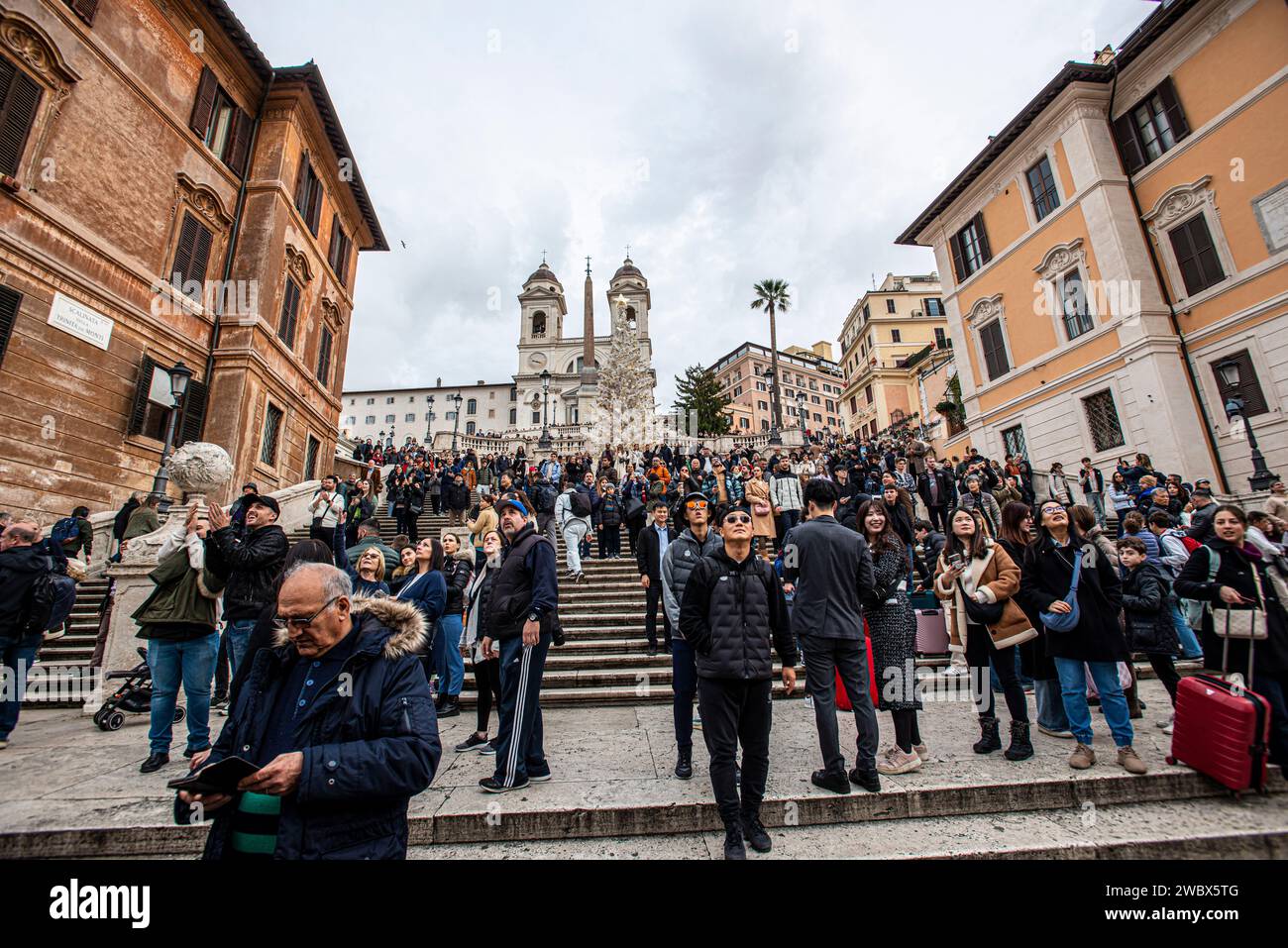 Piazza di Spagna, Rome, Italy Stock Photo - Alamy