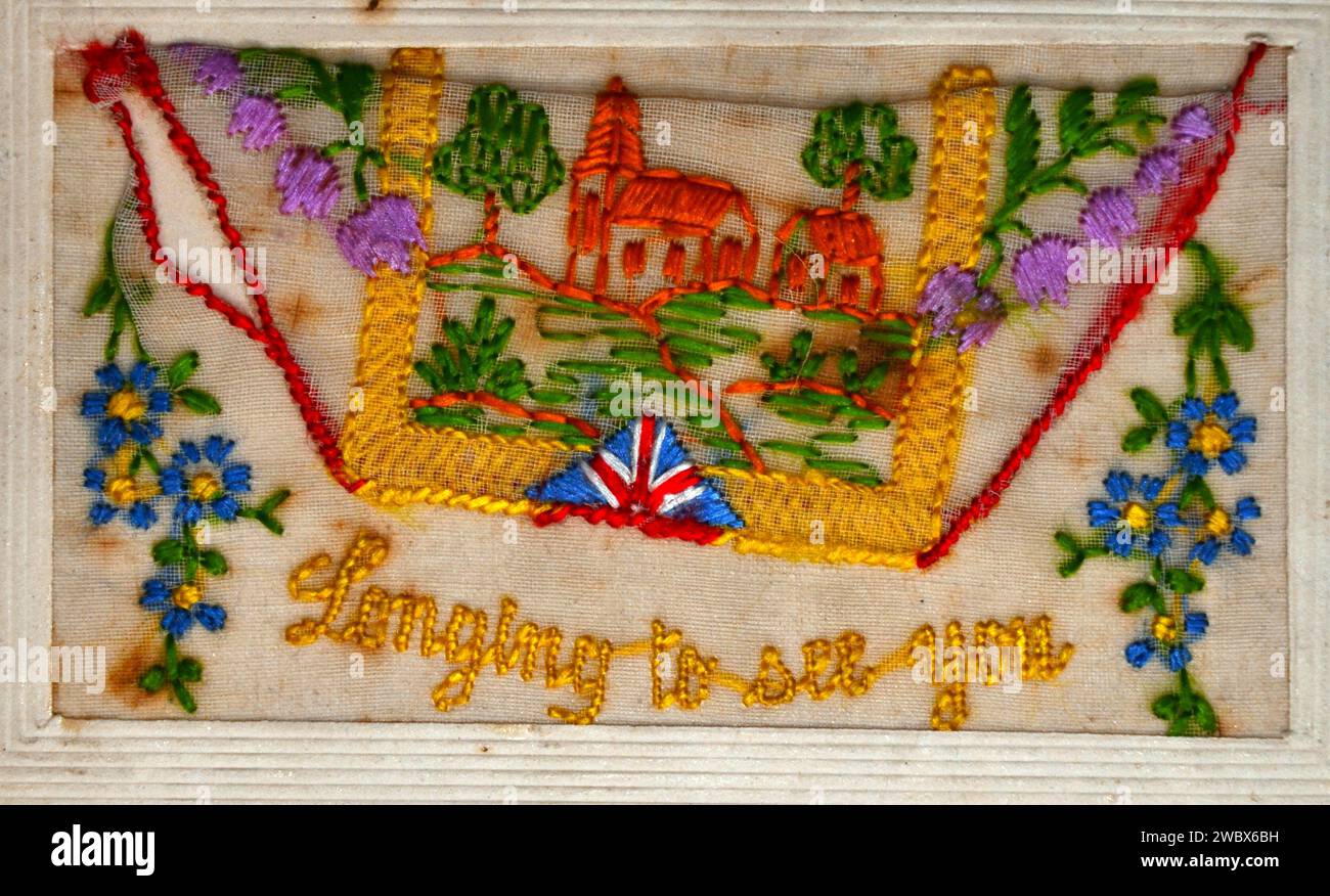 Wartime postcard hi-res stock photography and images - Alamy