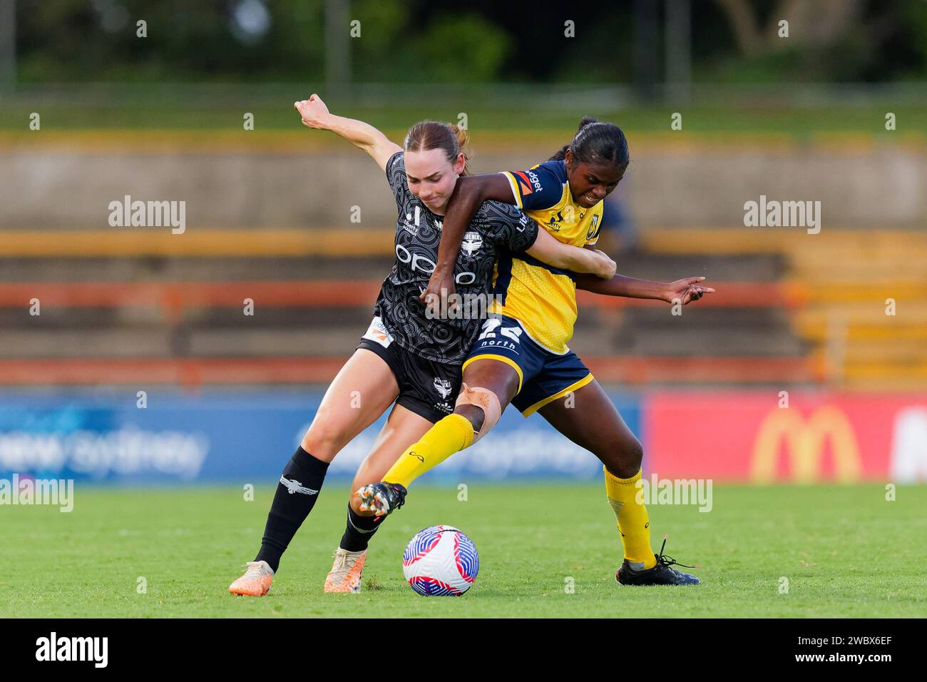 Sydney, Australia. 12th Jan, 2024. Mackenzie Barry of the Phoenix ...