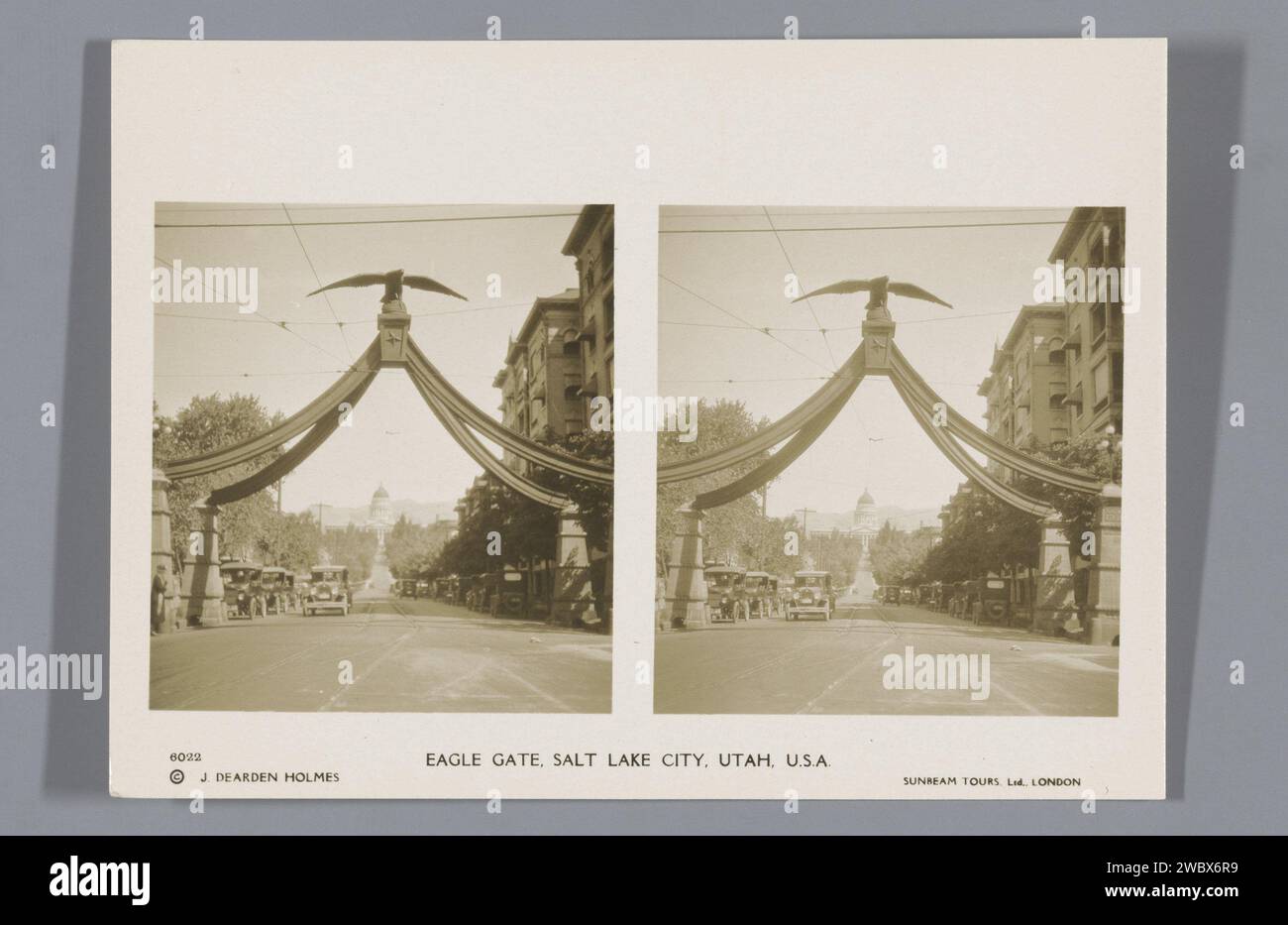 Eagle Gate Founded State Capitol, Salt Lake City, J. Dearden Holmes ...