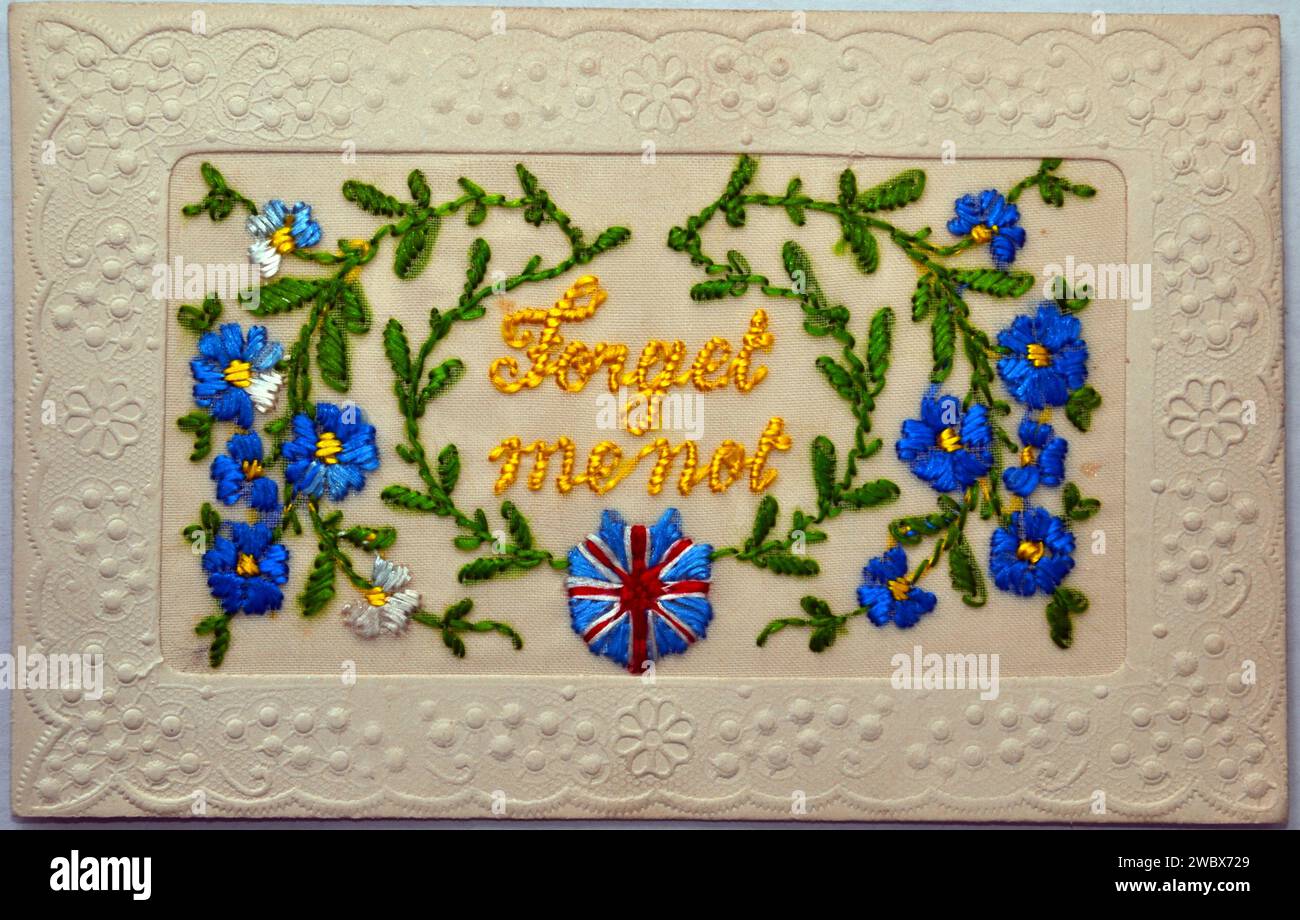 First world war postcard ww1 hi-res stock photography and images - Alamy