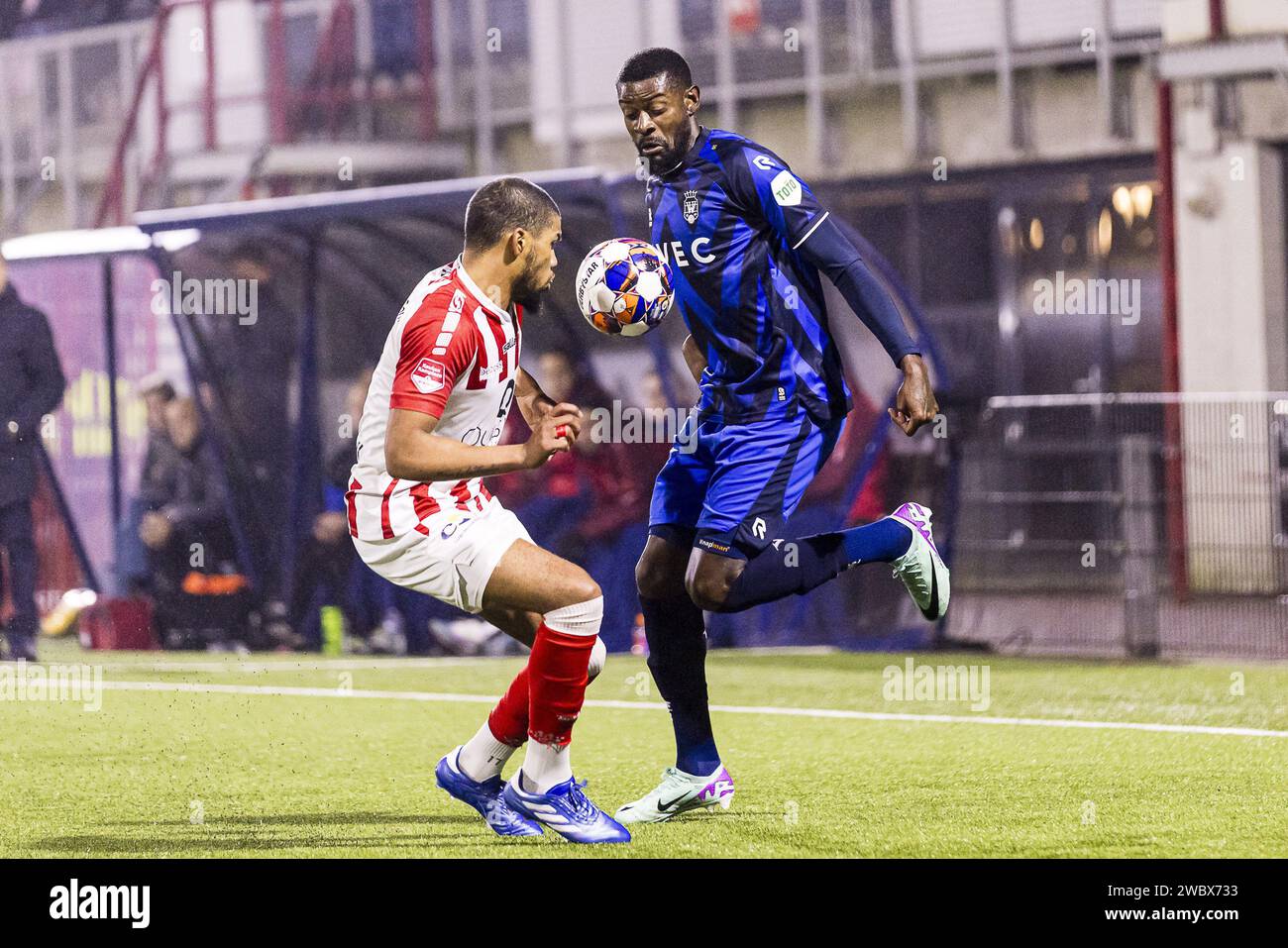 OSS - 12-01 -2024. Frans Heesen stadium. Keuken Kampioen Divisie, KKD. Season 2023-2024. TOP Oss ...